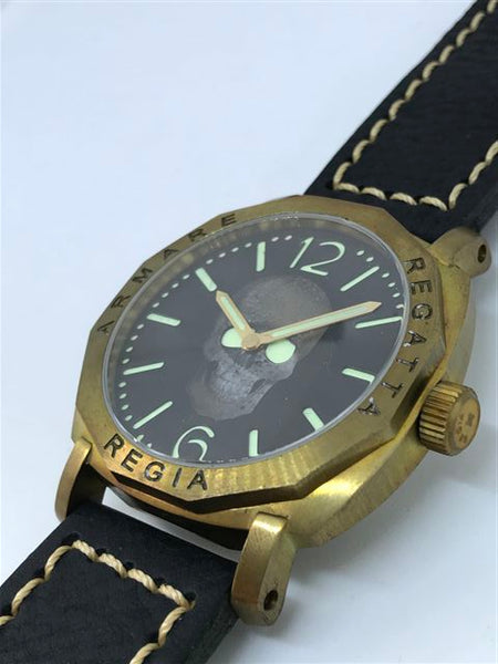 R105 / Custom build Regia Skull Dial (RSD) - Number dial (engraved bez ...
